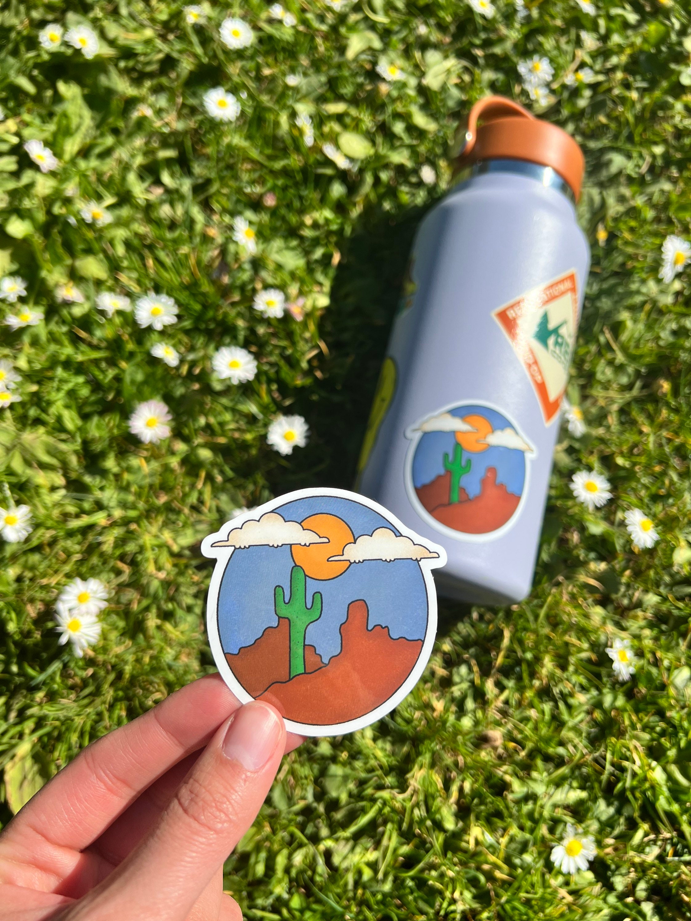 Desert Sticker by Jelly Studio Co. - Etsy