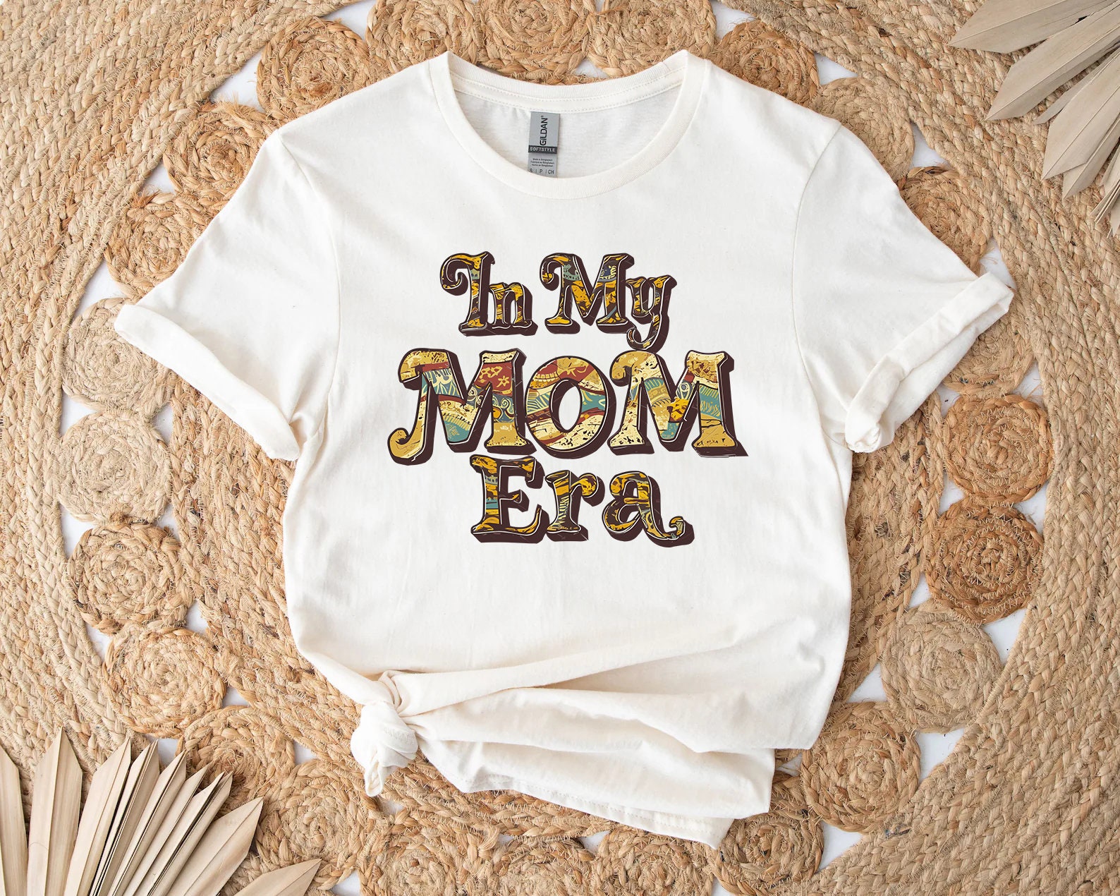Boho Mom Shirt Design, in My Mom Era SVG PNG, Groovy Mama Svg, Mom Life ...