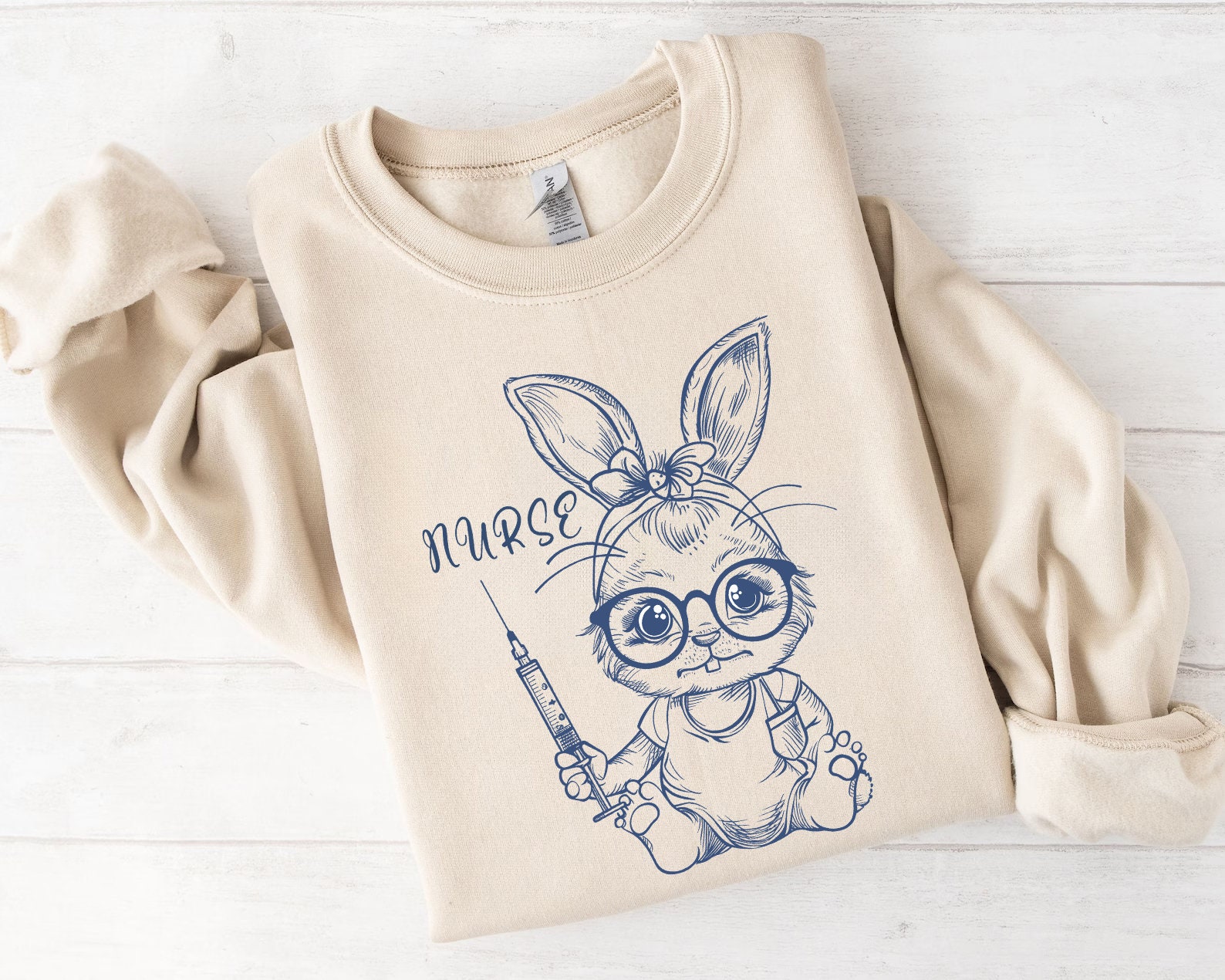 Kawaii Nurse Clipart SVG & PNG, Nurse Appreciation Design, Printable ...