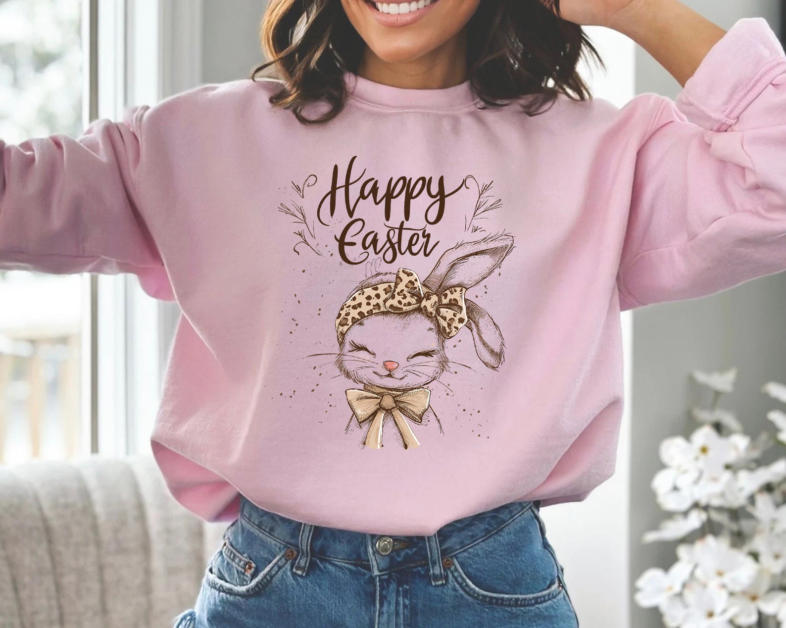 Groovy Easter Bunny PNG, Retro Easter Png, Easter Digital Designs, Cute ...