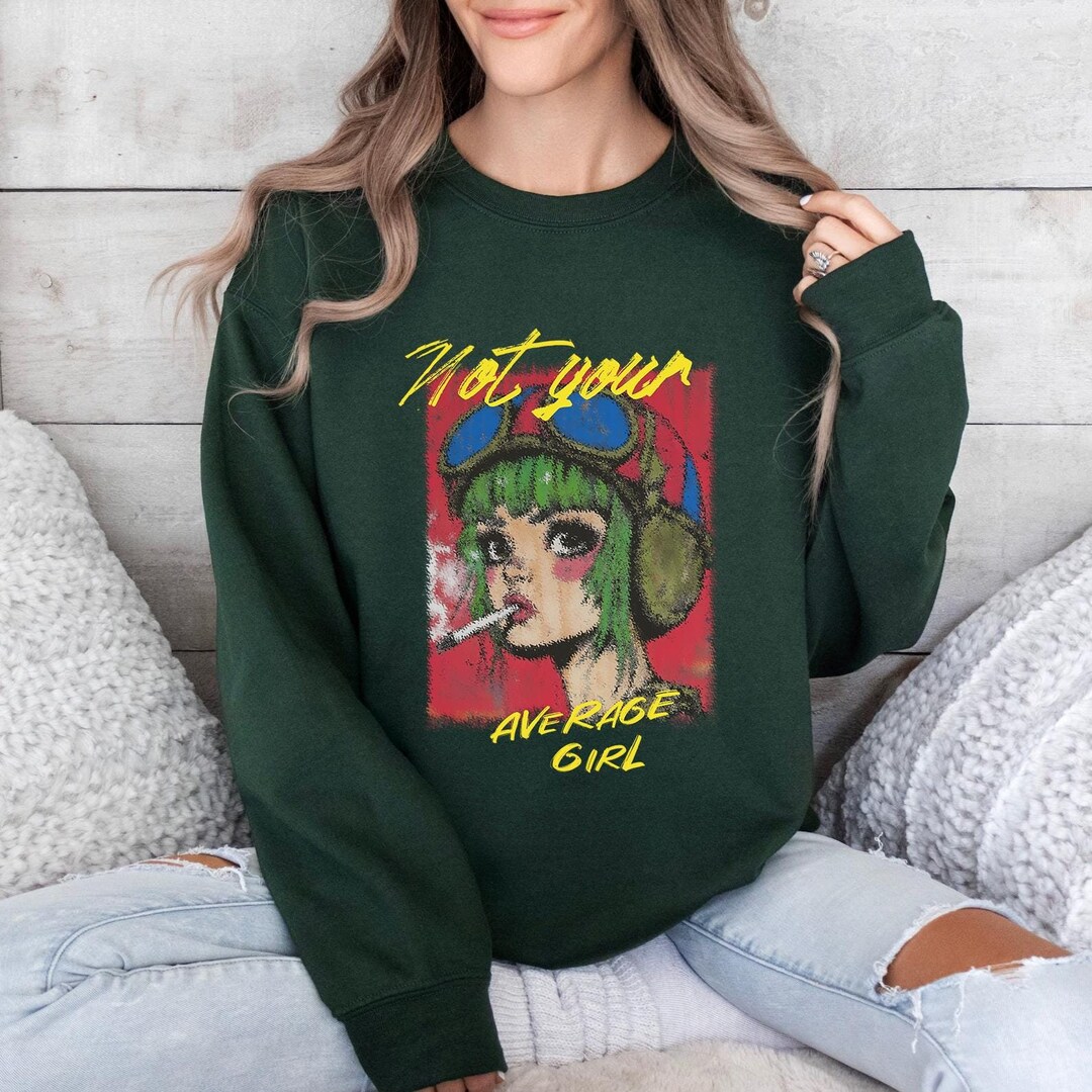 Not Your Average Girl PNG Cool Quotes & Mental Health T-shirt Design ...