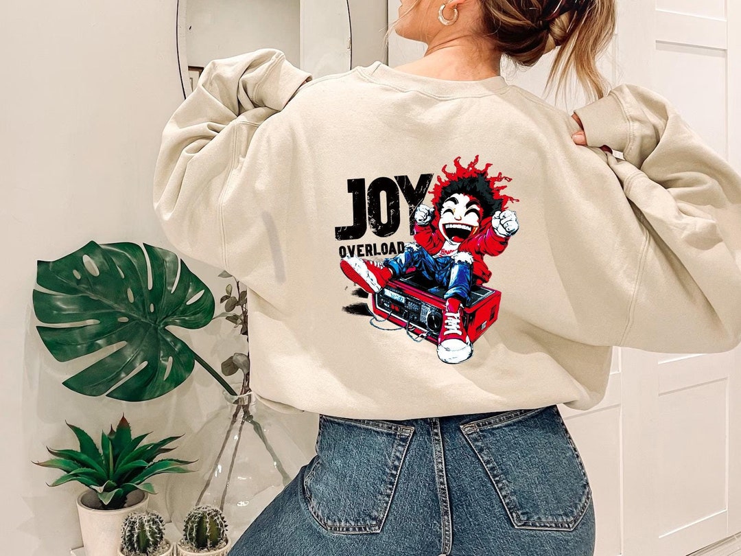 Joy Overload PNG – Funny Mood T-shirt Design, Digital Download ...