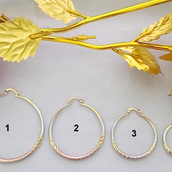 Aros De Oro - Etsy