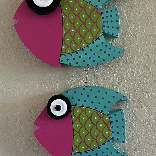 Whimsical Fish Art - Etsy