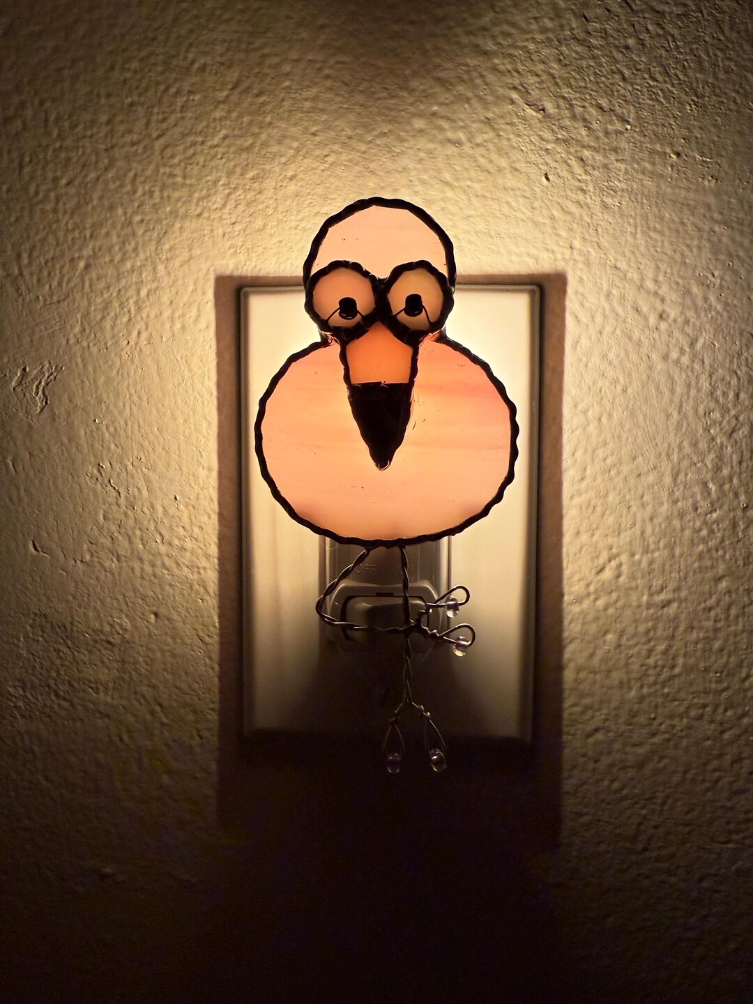 Flamingo Night Light, Flamingos, Night Lights, Stained Glass Night ...
