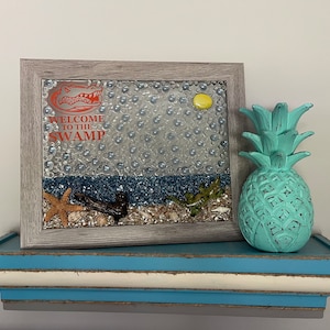 Coastal Resin Art, Florida Gators Art, Alligator Art, Welcome to the ...