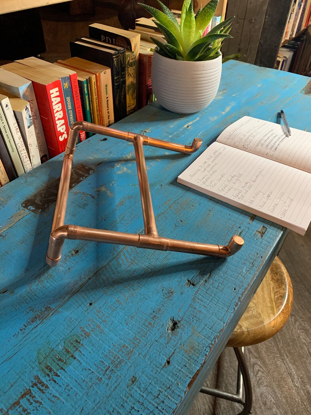 Copper Industrial Laptop MacBook Stand Riser - Etsy