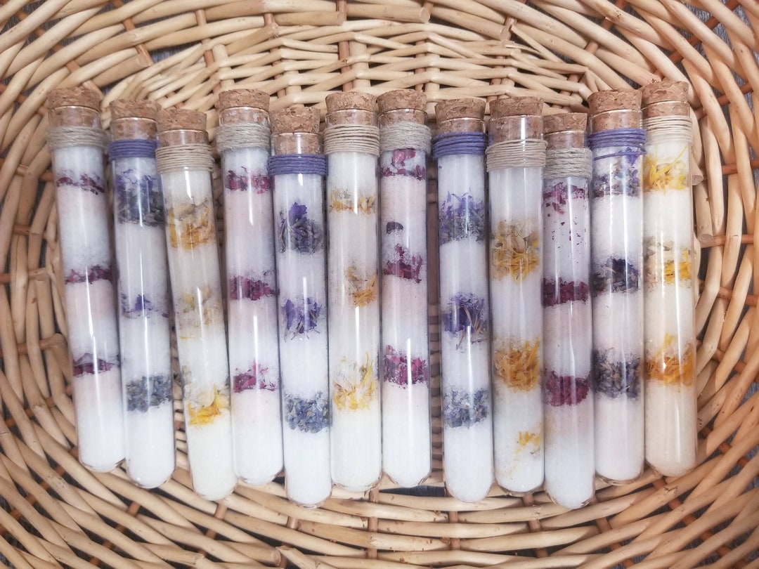 Glass Test Tube Bath Salts - Etsy