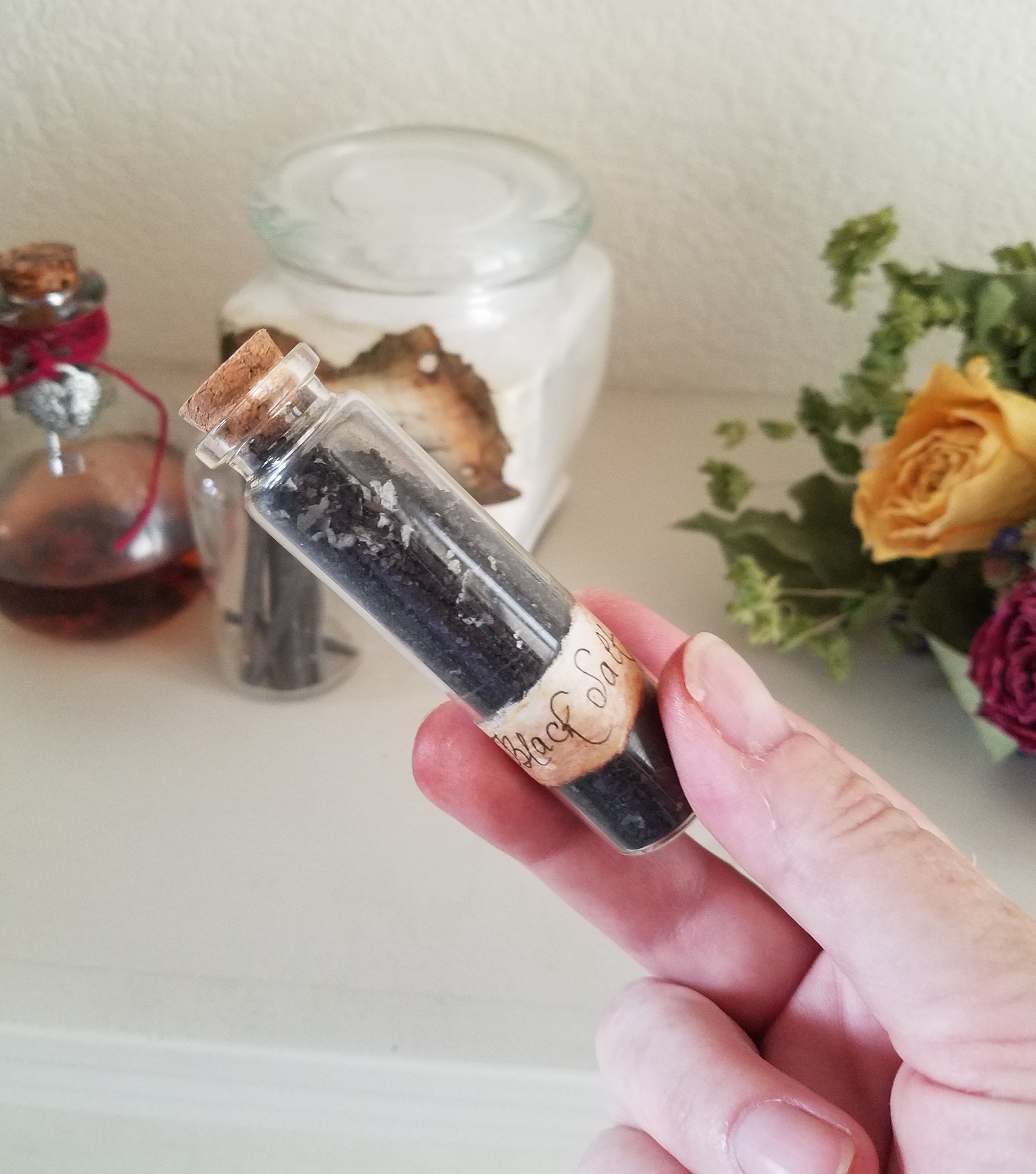Witch's Black Salt / Protection Spell / Ritual Salt - Etsy