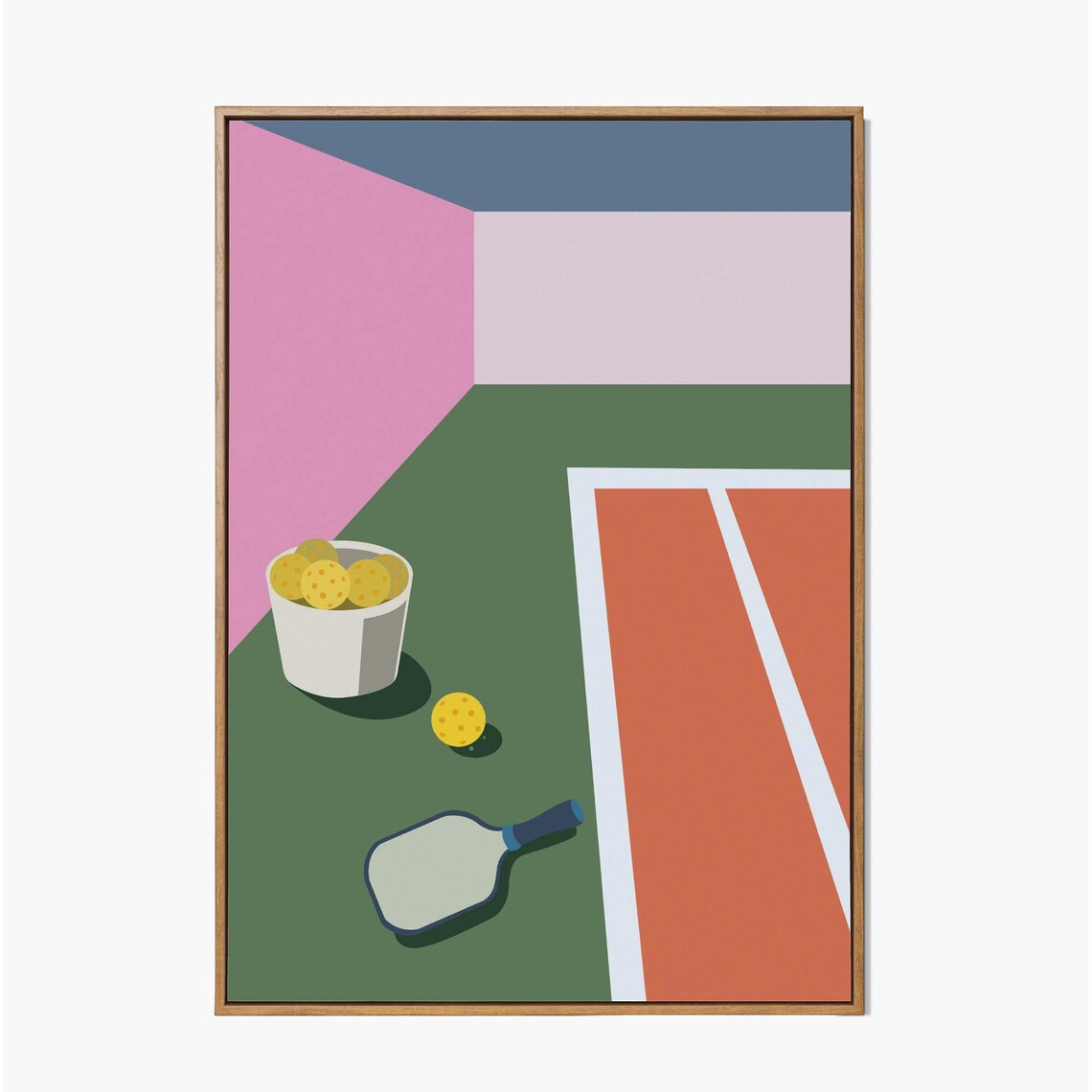 Pickleball Poster-printable Wall Art-instant Digital Download ...