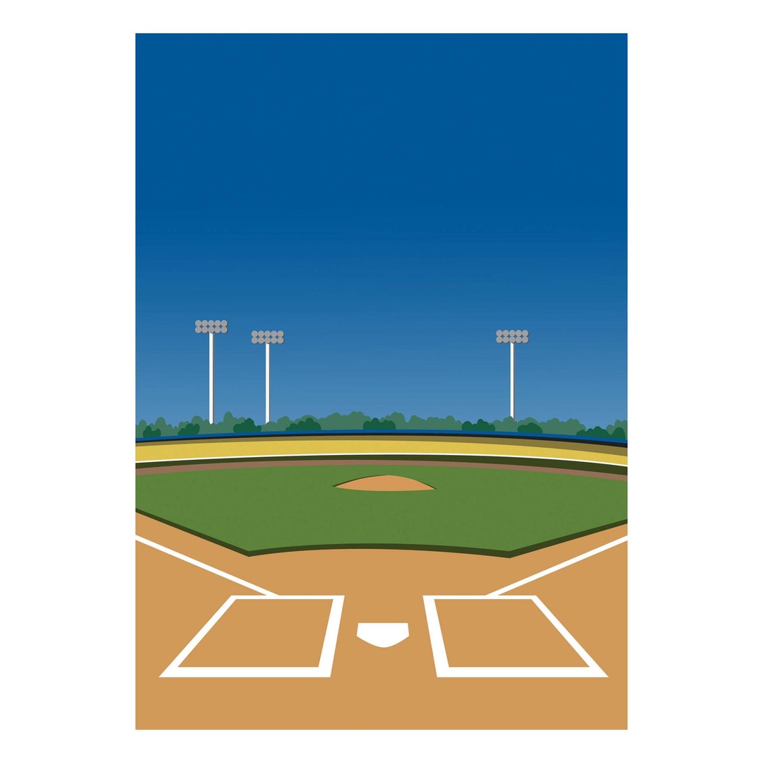 Baseball Poster-printable Wall Art-instant Digital Download-baseball ...