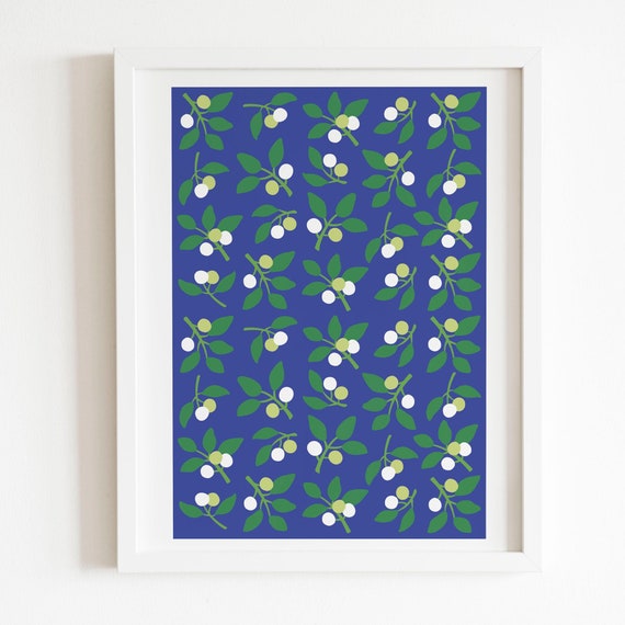 Flower Print-flower Pattern Poster-printable Wall Art-flower - Etsy