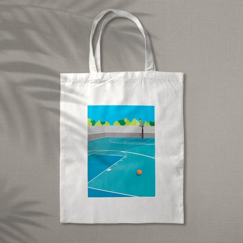 Basketball Court Poster-printable Wall Art-instant Digital | Etsy