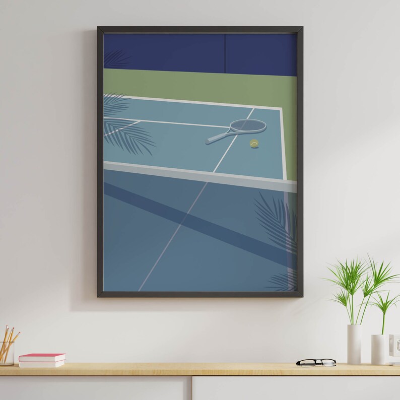 Tennis Poster-printable Wall Art-instant Digital | Etsy