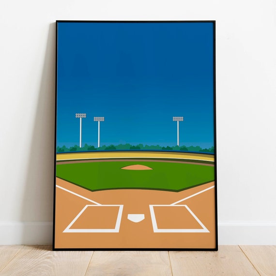 Baseball Poster-printable Wall Art-instant Digital | Etsy