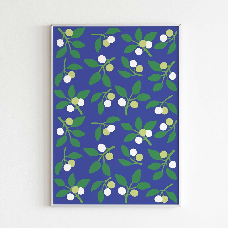 Flower Print-flower Pattern Poster-printable Wall Art-flower Design ...