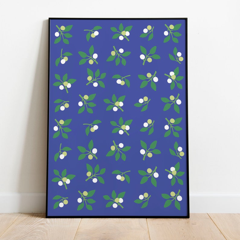Flower Print-flower Pattern Poster-printable Wall Art-flower - Etsy