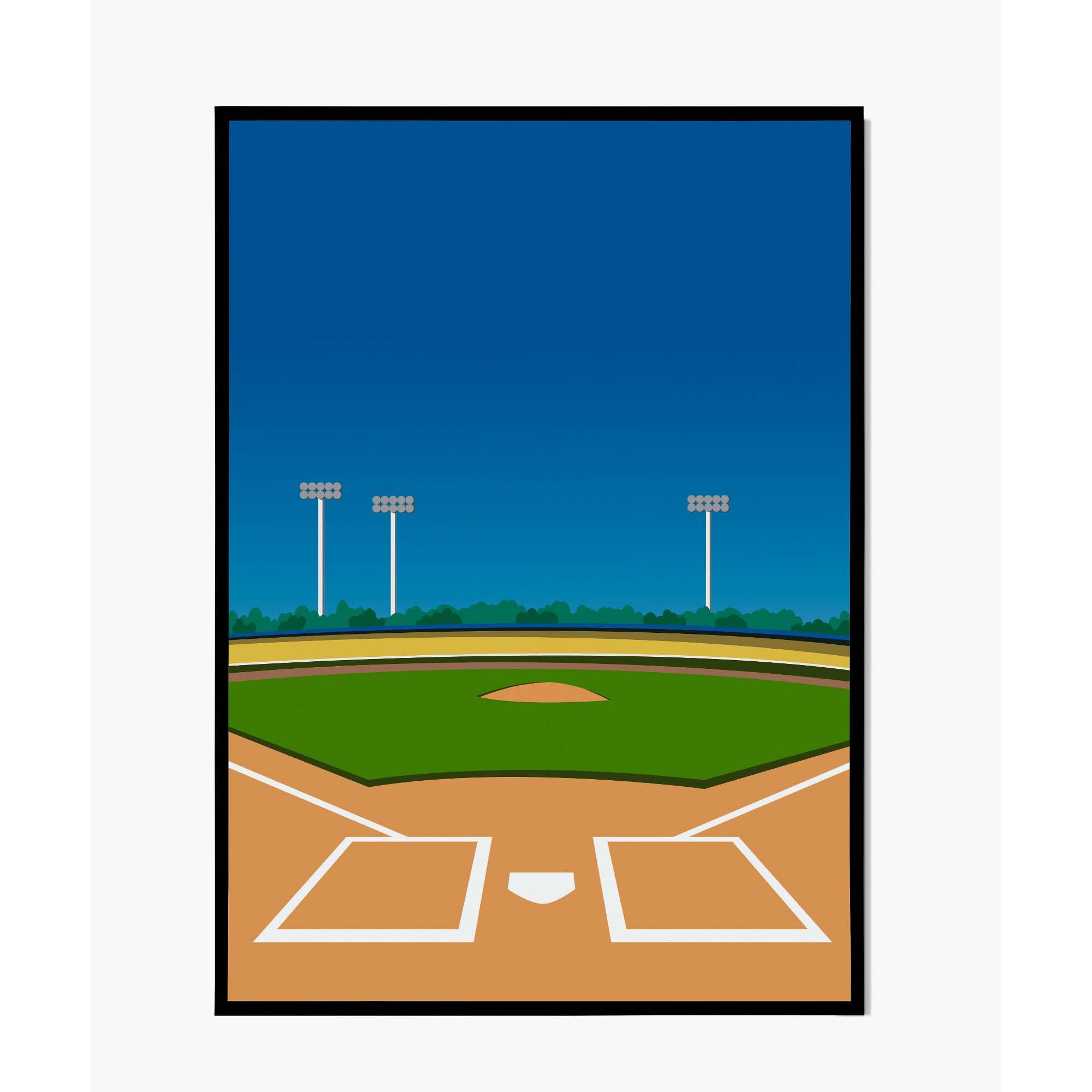 Baseball Poster-printable Wall Art-instant Digital Download-baseball ...