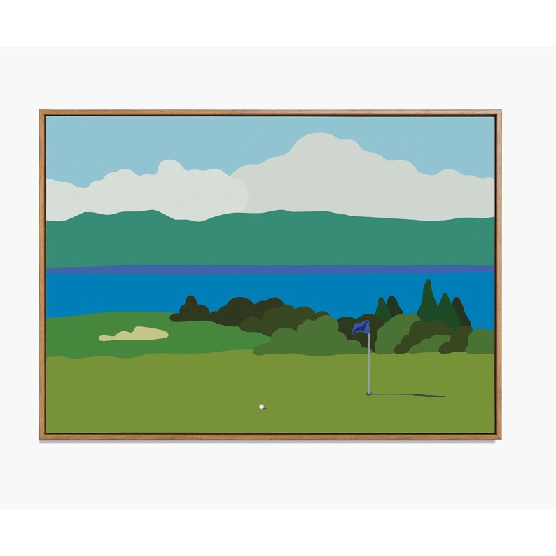 Golf Poster-printable Wall Art-instant Digital Download-golf Print ...