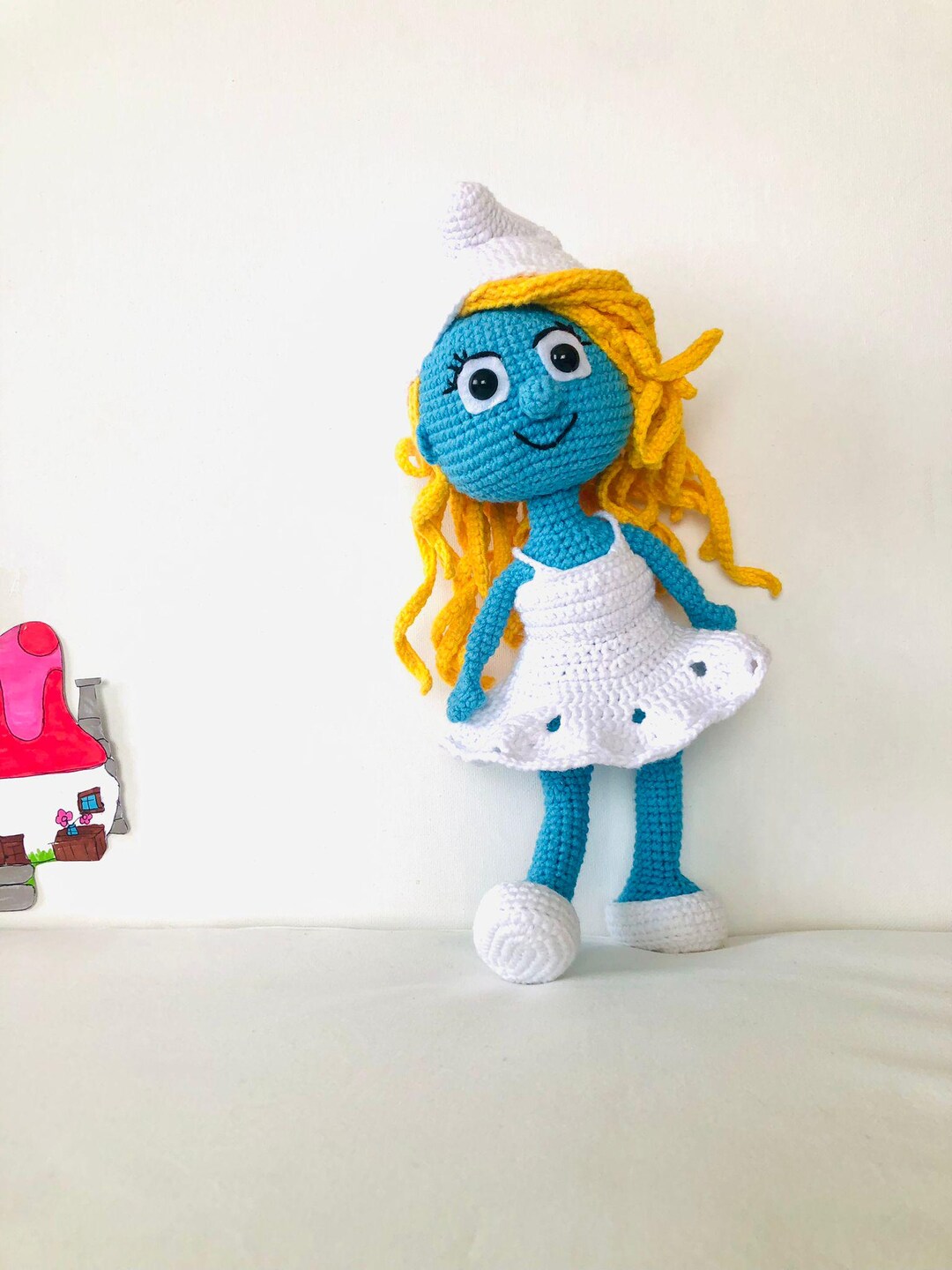 Fairytale Hero Smurfs | Smurfette Crochet Pattern Amigurumi English ...