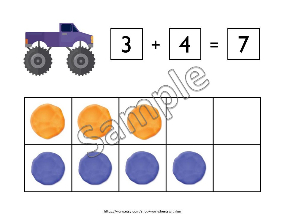 Ten Frame Addition Mats, Addition to 10 Activity, Kindergarten Math ...