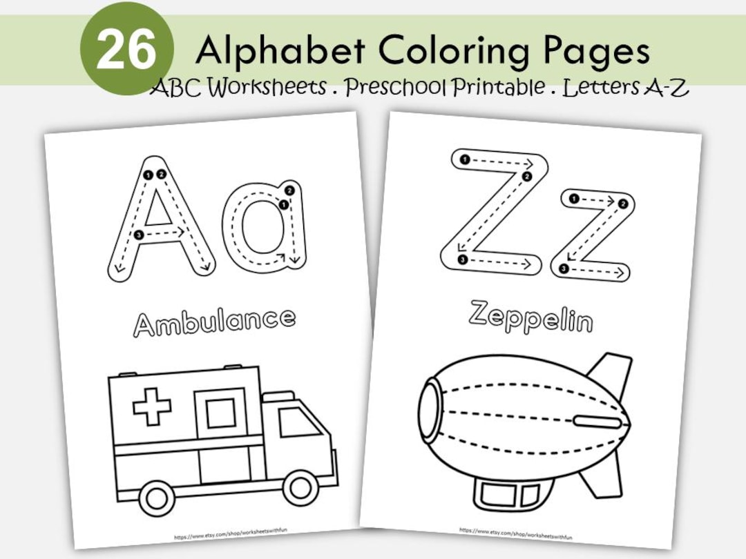 Alphabet Coloring Pages, Preschool Coloring Pages, Preschool Activity ...
