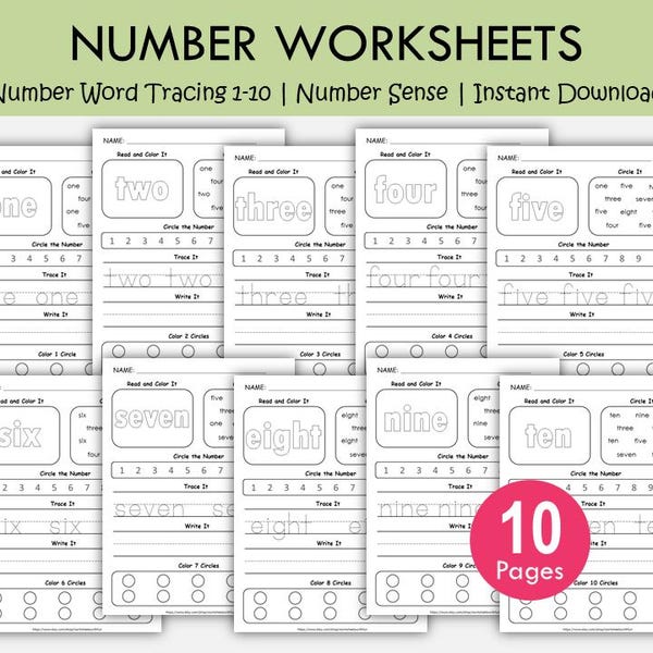 24 Printable Trace the Words Worksheet! Alphabetical, A-Z, Capital and ...