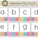 Alphabet Flashcards Printable, Letters Cards, ABC Clip It, Preschool ...