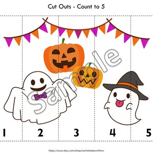 Halloween Busy Book Printable, Fall/autumn Preschool Activity Binder ...