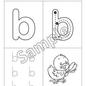 26 Lowercase Alphabet Printable Worksheets, A-z Workbook, Letter of the ...