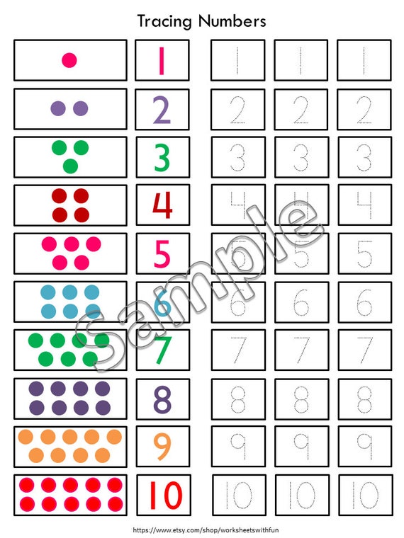 1 10 Traceable Numbers