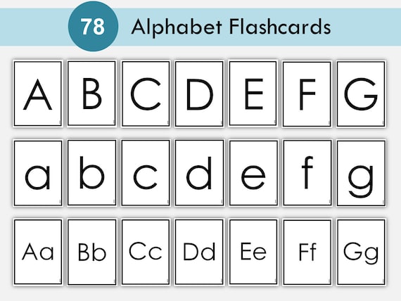 Printable Abc Flash Cards Uppercase