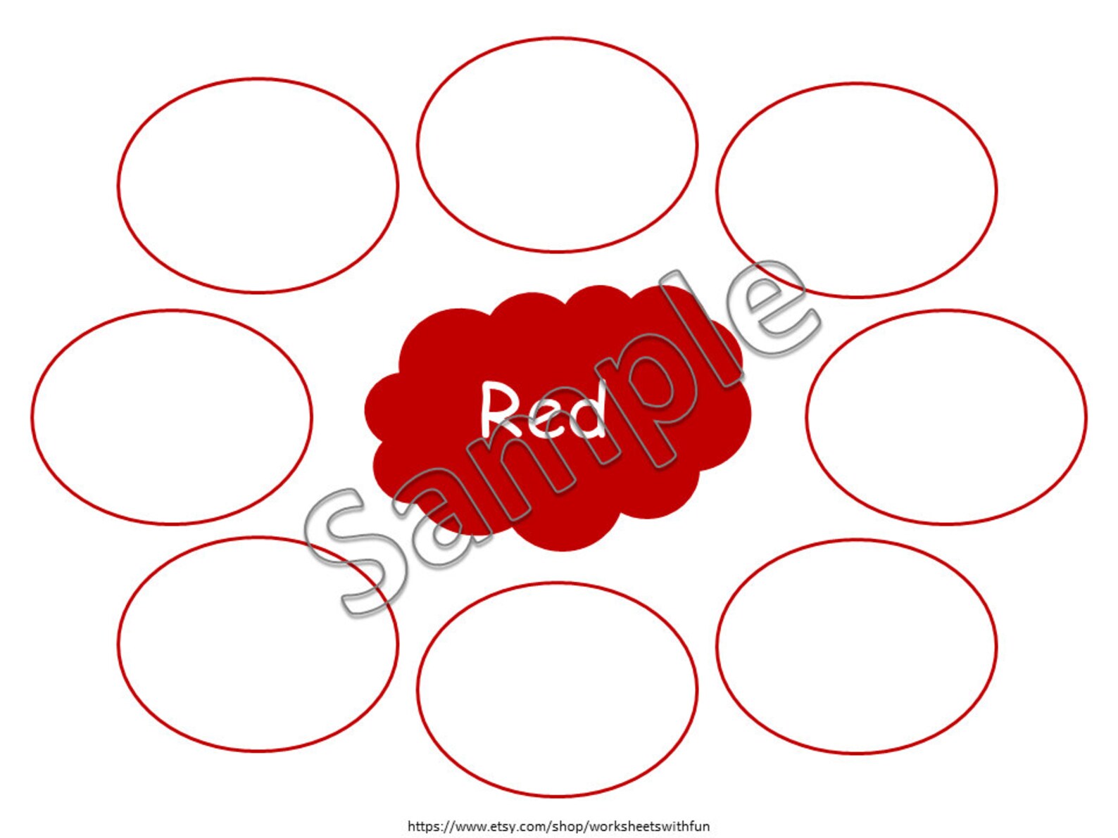 Color Matching Color Sorting Game Printable Preschool - Etsy