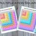 Multiplication Square, Multiplication Table Chart, Multiplication Table ...