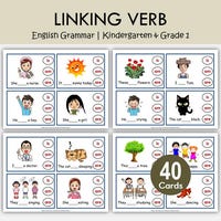 Buy 10 Printable Choose the Correct Verb Worksheets. 1st-2nd Grade ELA ...
