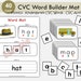 Learn to Read CVC Words, Phonics Cards Printable, Kindergarten Reading ...