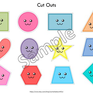 Shapes Matching Activity for Toddlers, Shapes Printable for Children ...
