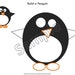 Toddler Busy Book Penguin Theme Printable, Kindergarten Busy Binder ...