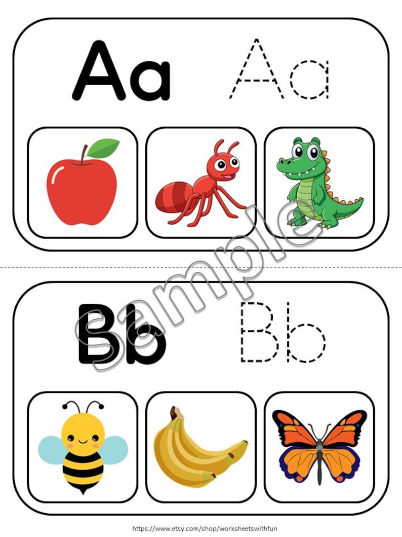 Beginning Sound Letter Matching Game Printable | Alphabets Phonics ...