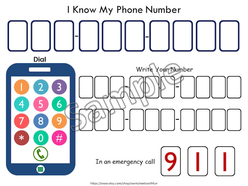Life Skills Practice Sheets Printable Toddler Busy Binder - Etsy