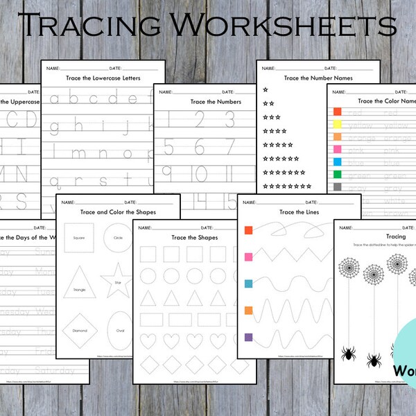 Tracing Sheets Bundle - Etsy
