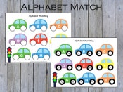 Caterpillar Letter Matching Printable, Busy Book, Learn Alphabet, Upper ...