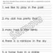 Punctuation Worksheets | Capital Letters & Period (full Stop) Practice ...