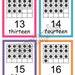 Ten Frame Flashcards 1-20 Printable, Number Recognition Cards ...