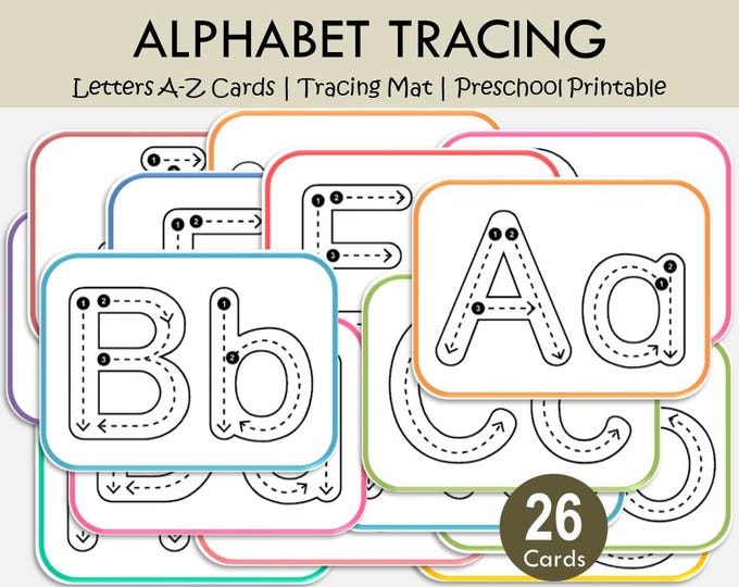 PDF Digital Download Uppercase Little Letters, Dry Erase, Alphabet ...