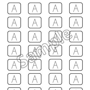 52 Alphabet Tracing Worksheets, Uppercase Letters Workbook, Handwriting ...