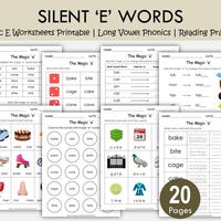 Long Vowels and Short Vowels Posters | Word Sort Cards | Vowel Pictures ...