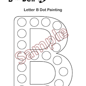 Do-a-dot Alphabet Printable Worksheets, 26 Dab It Activity Sheets for ...
