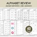 Alphabet Review and Assessment Worksheets | 40 Printable ABC Activities ...