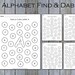 Beginning Sounds Alphabet Worksheet Alphabet Review - Etsy